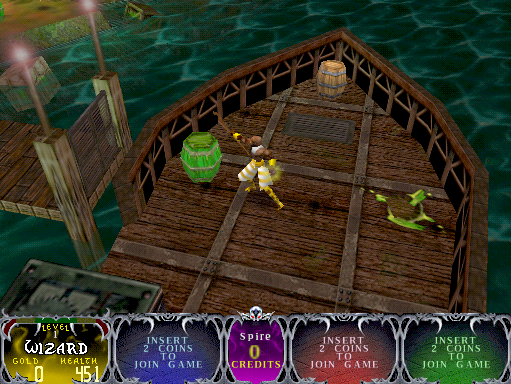 Gauntlet Dark Legacy (version DL 2.4) - mame (0284) machine