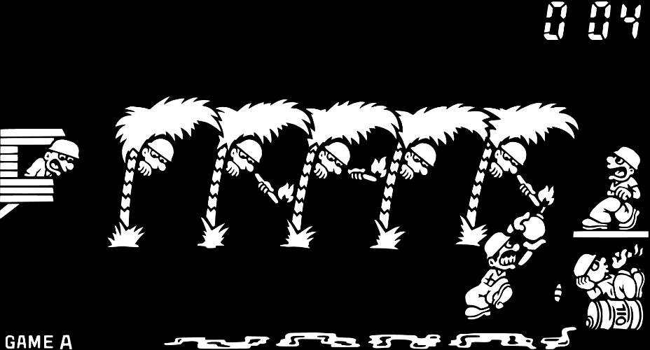 Game & Watch: Mario's Bombs Away - mame (0284) machine