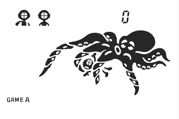 Game & Watch: Octopus - mame (0284) machine