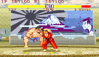 Street Fighter II': Champion Edition (World 920513) - mame (0284) machine